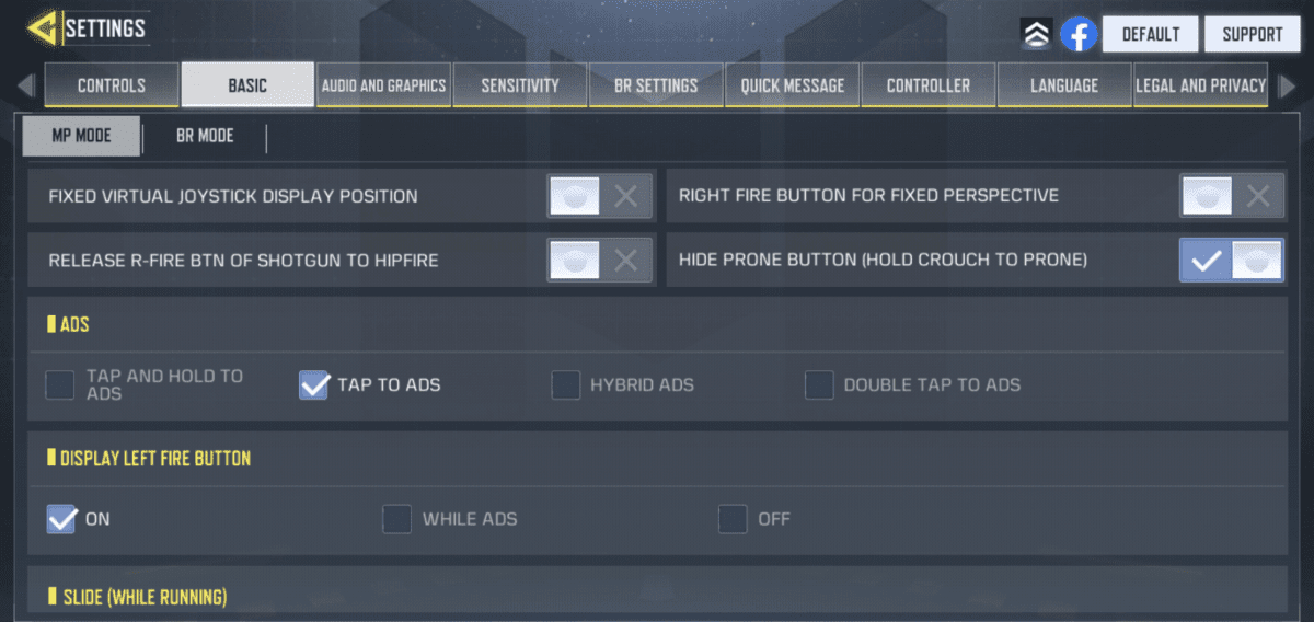 What is ADS in Call of Duty: Mobile? | Best ADS Settings You Should Use