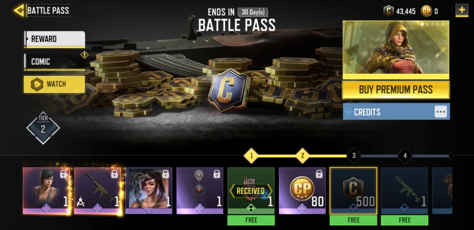 What is Battle Pass, Premium Pass, Premium Pass Plus in COD Mobile