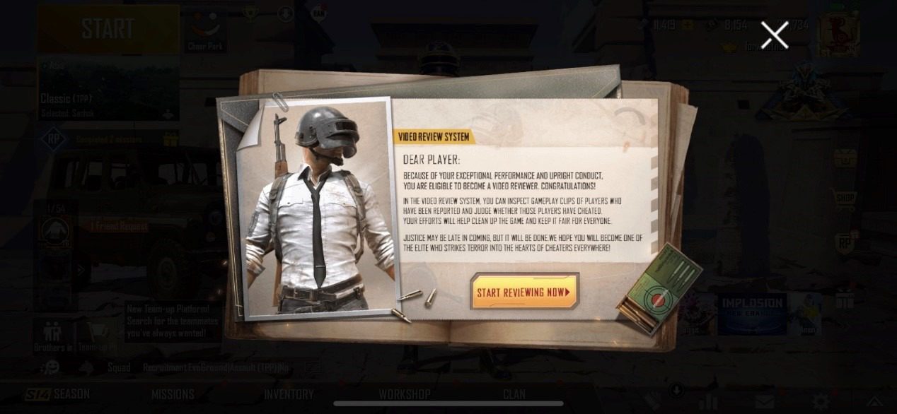 How to Become Video Review Investigator in PUBG Mobile