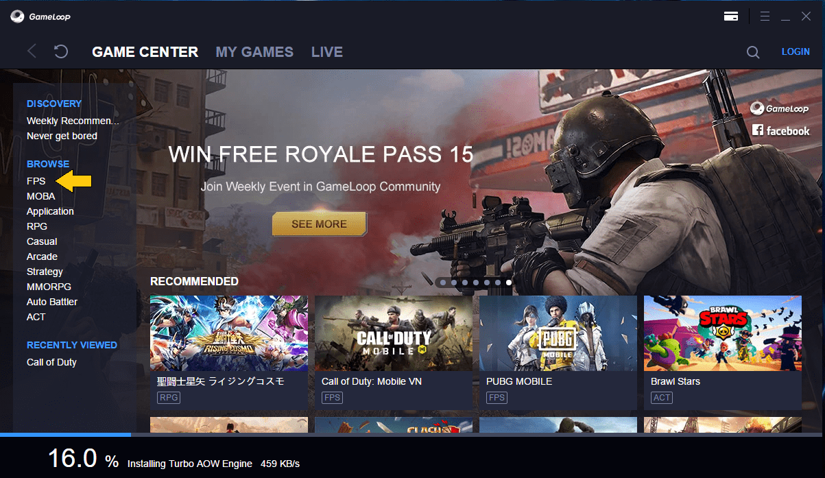 Play Call of Duty: Mobile on PC with GameLoop (60 FPS)