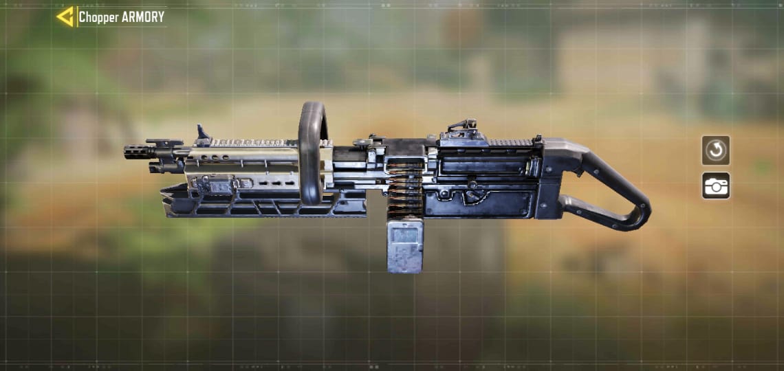 Chopper - LMG in COD Mobile | Stats, Perks, Loadout