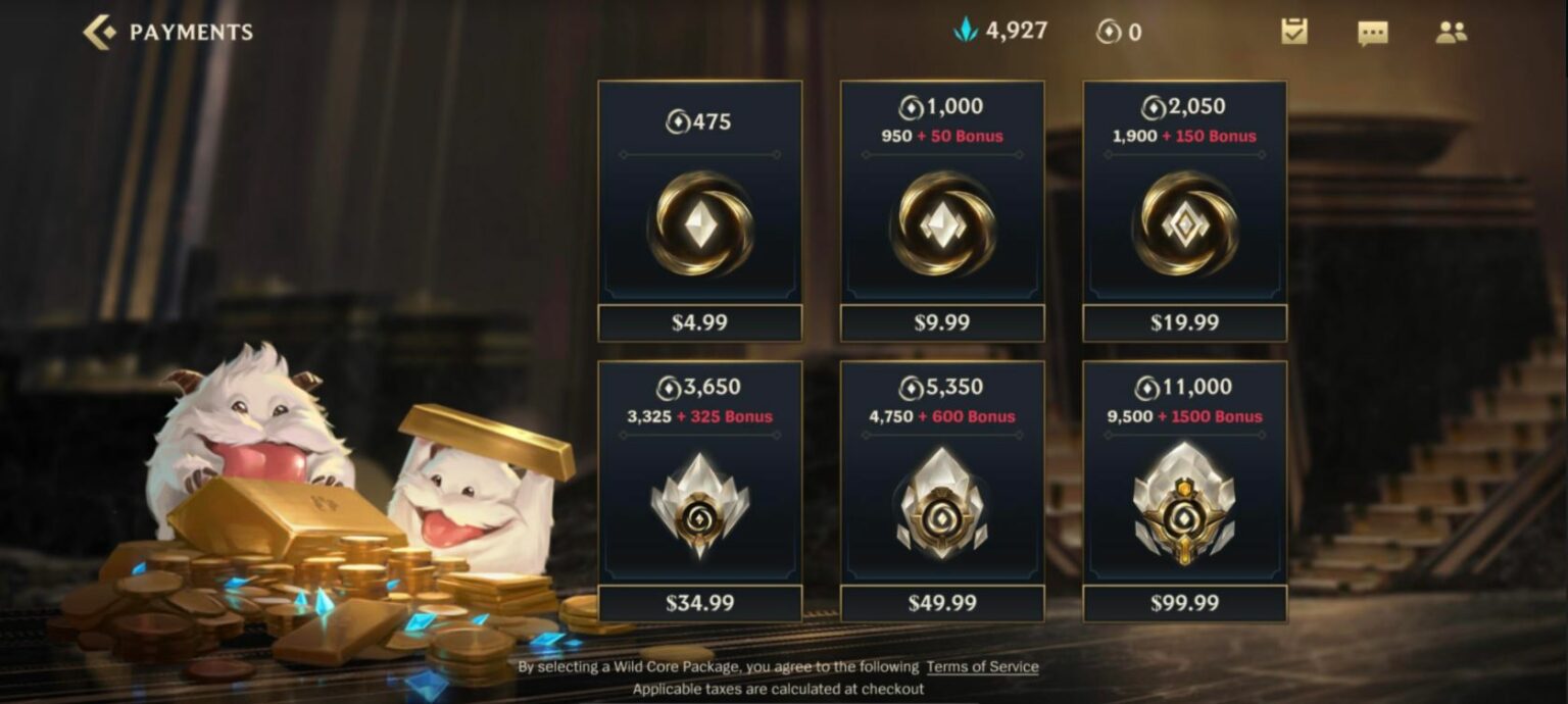 How to Buy Wild Cores in Wild Rift | League of Legends