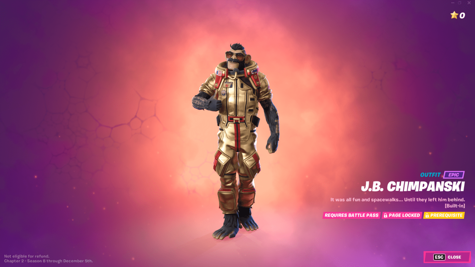 Fortnite Season 8 Battle Pass Rewards (Free and Paid) - Complete List