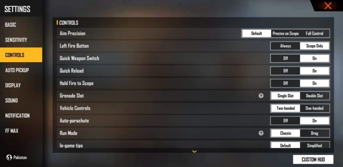 Best Settings for Free Fire MAX: Sensitivity, Controls, Graphics, FF Max