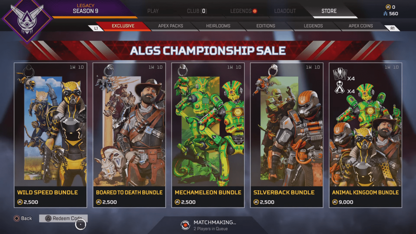 How to Redeem Codes in Apex Legends