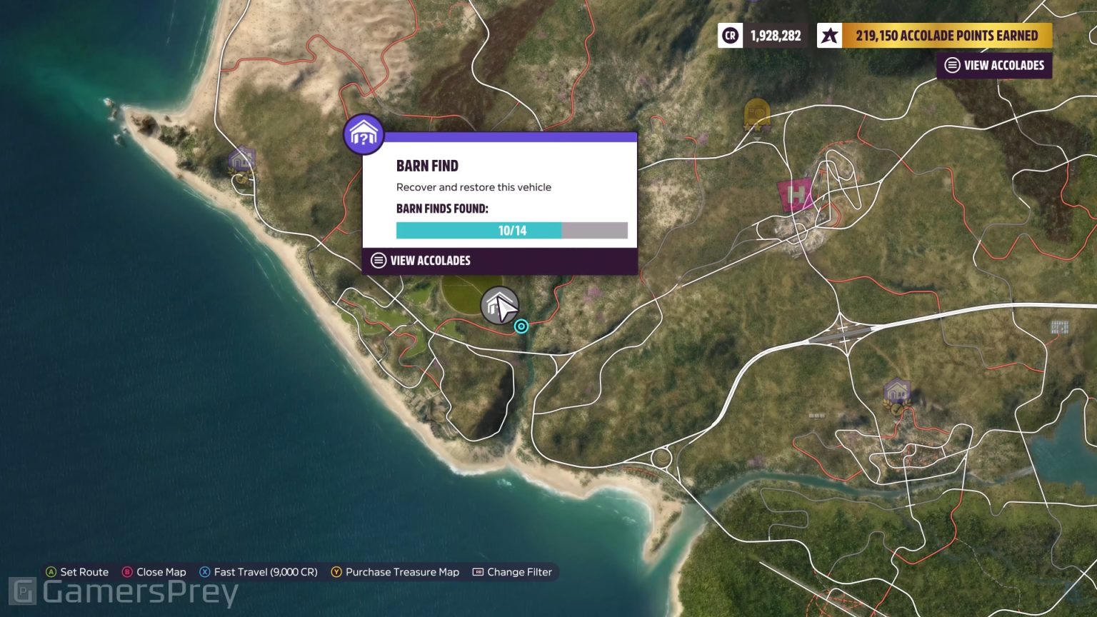 All Barn Locations in Forza Horizon 5