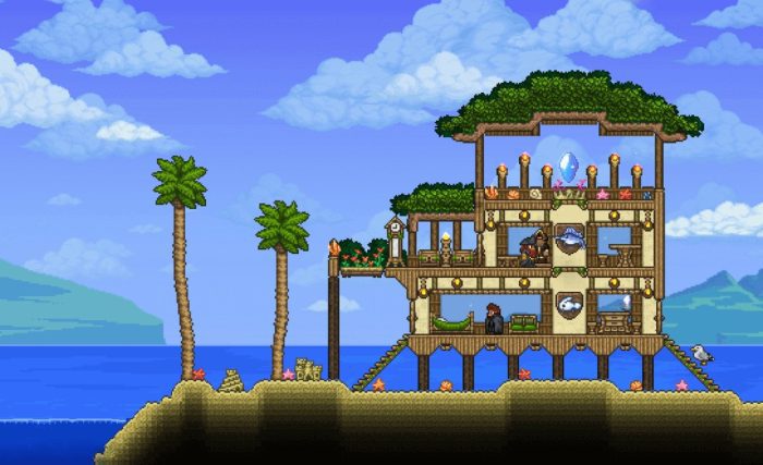 Terraria House Base Ideas | Desert, Snow, Jungle Houses