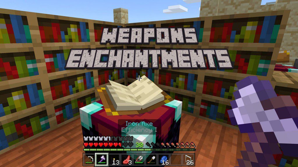 Minecraft: Remove Enchantments with a Grindstone