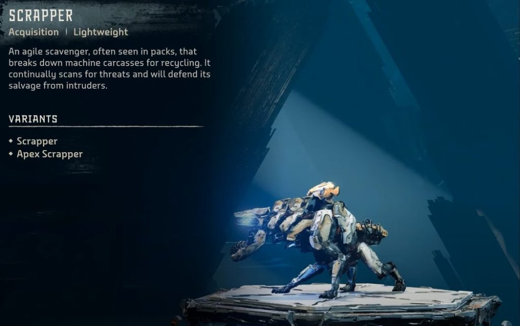 All Horizon Forbidden West Machines Locations and Types