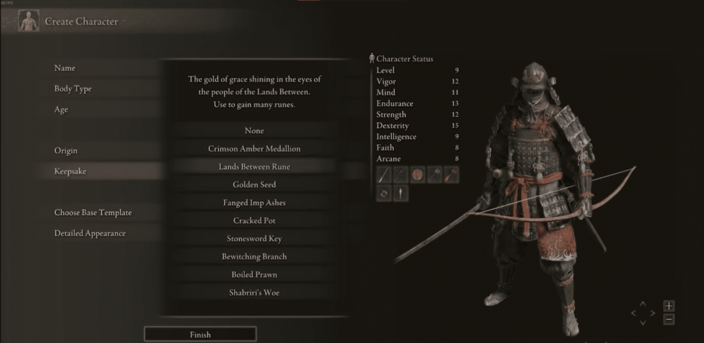 Elden Ring Samurai Class Guide: Bleed Dex Build