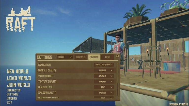 Best Raft Settings: Graphics, Controls, Audio Tips to Fix Lag, High FPS ...