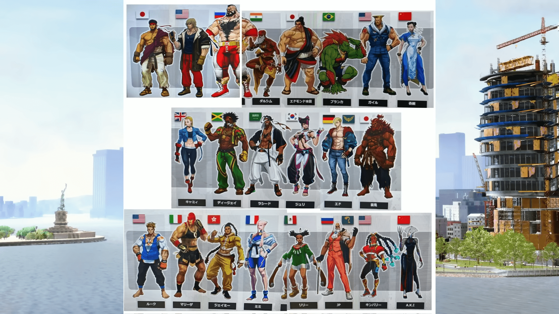 Street Fighter 6 Full Roster Leaked